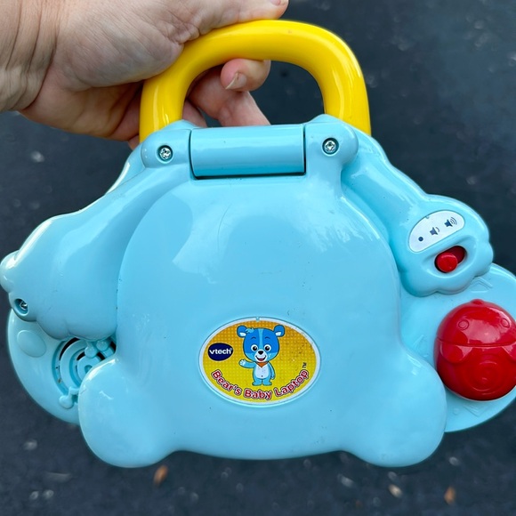 vtech | Toys | Vtech Bears Baby Laptop Blue Learning Toy 55 Song ...